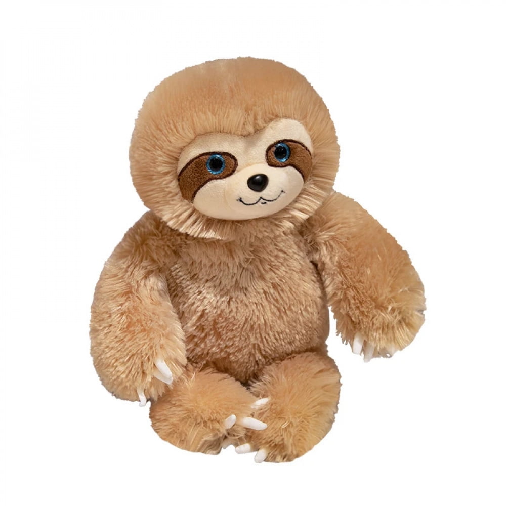 Simulation Fluffy Chubby Sloth Plushies Doll Cute Stuffed Animals ...