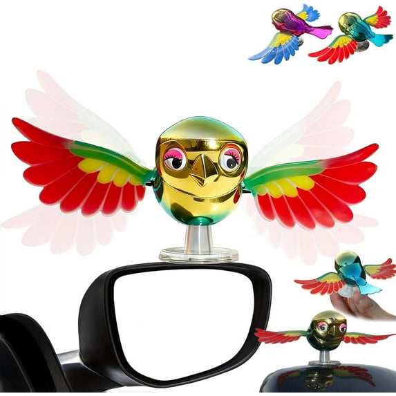 Simulation Flying Bird Motorcycle Car Creative Ornament, Wind-Powered ...