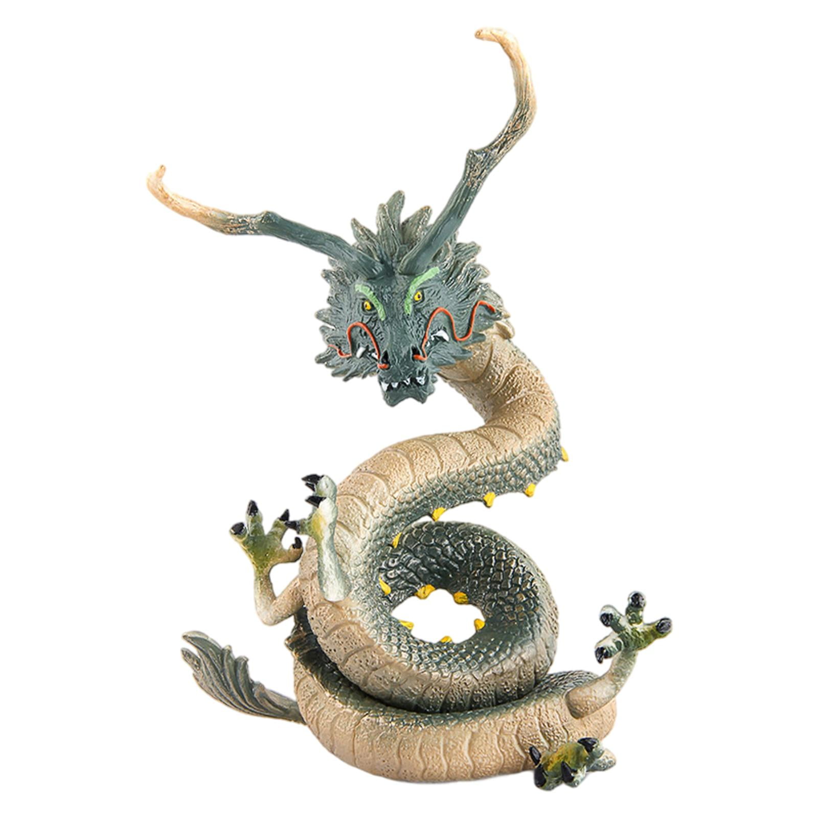 Simulation Flying Dragon Figure Collection Chinese Dragon for Desktop ...