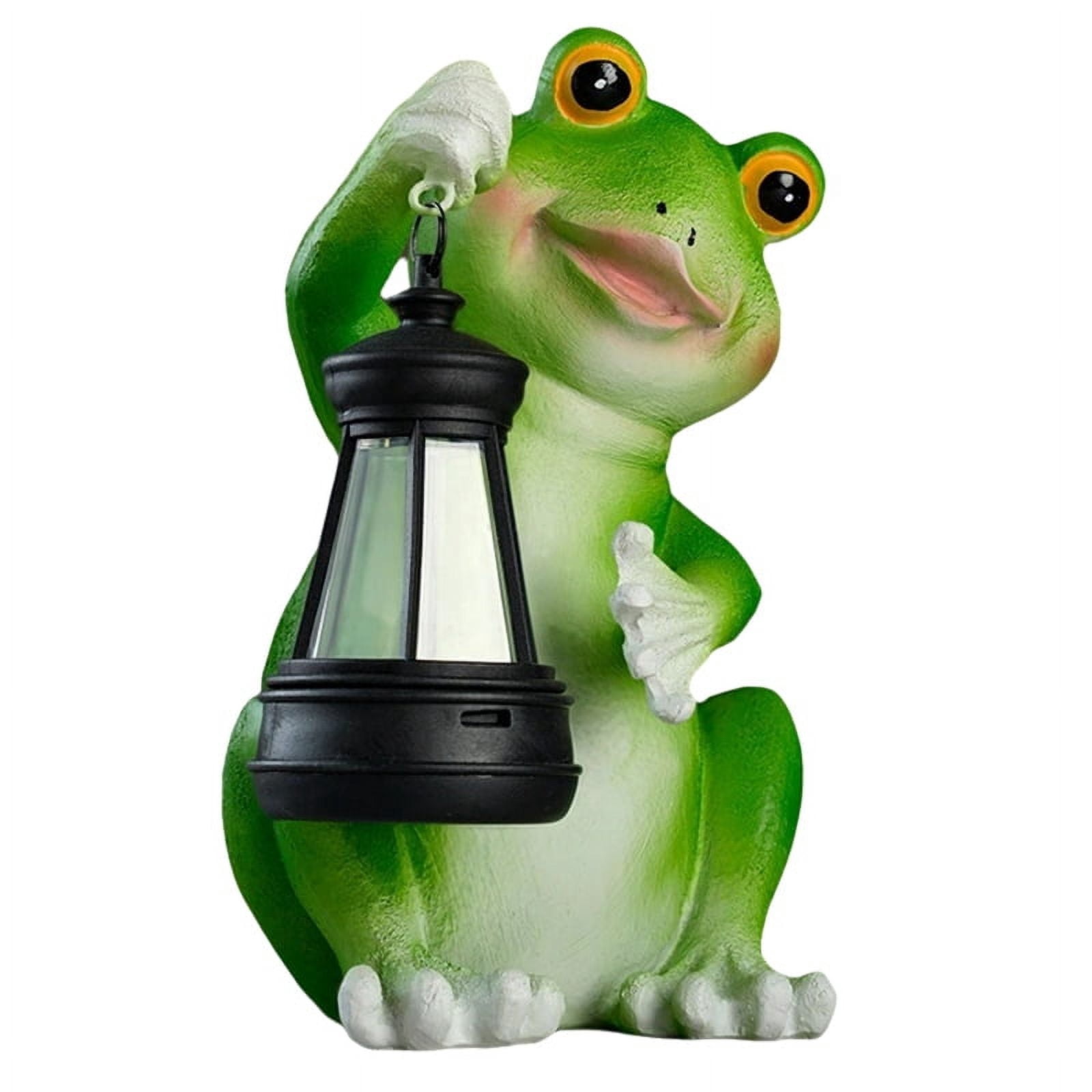 Simulation Frog Animal Solar Lantern Garden Courtyard Home Balcony ...