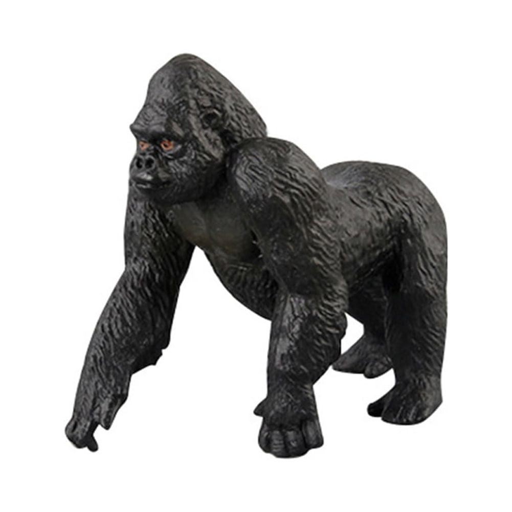Simulation Gorilla Wild Animal Action Figure Solid Model Educational ...