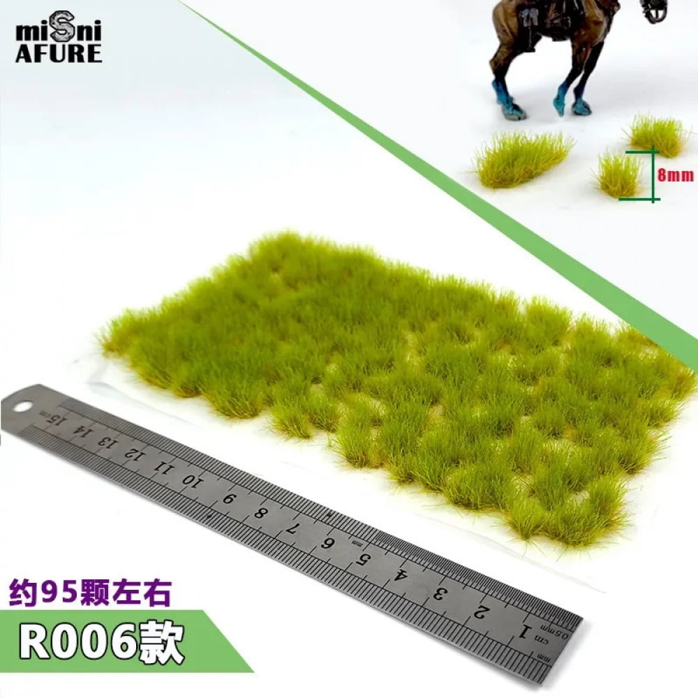 Simulation Grass Tuft Miniature Static Grass Series Model Ho N Scale ...