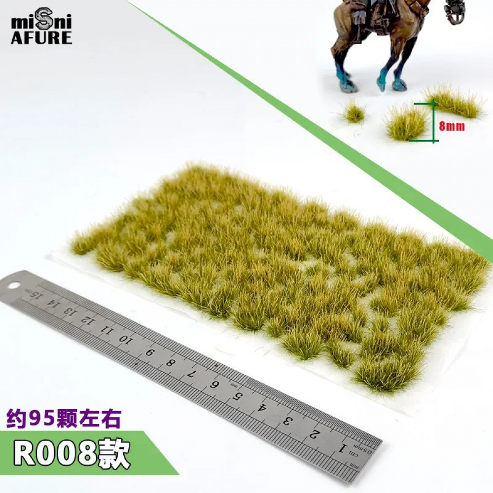 Simulation Grass Tuft Miniature Static Grass Series Model Ho N Scale ...