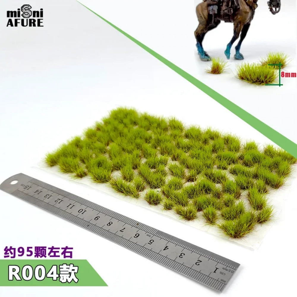 Simulation Grass Tuft Miniature Static Grass Series Model Ho N Scale ...