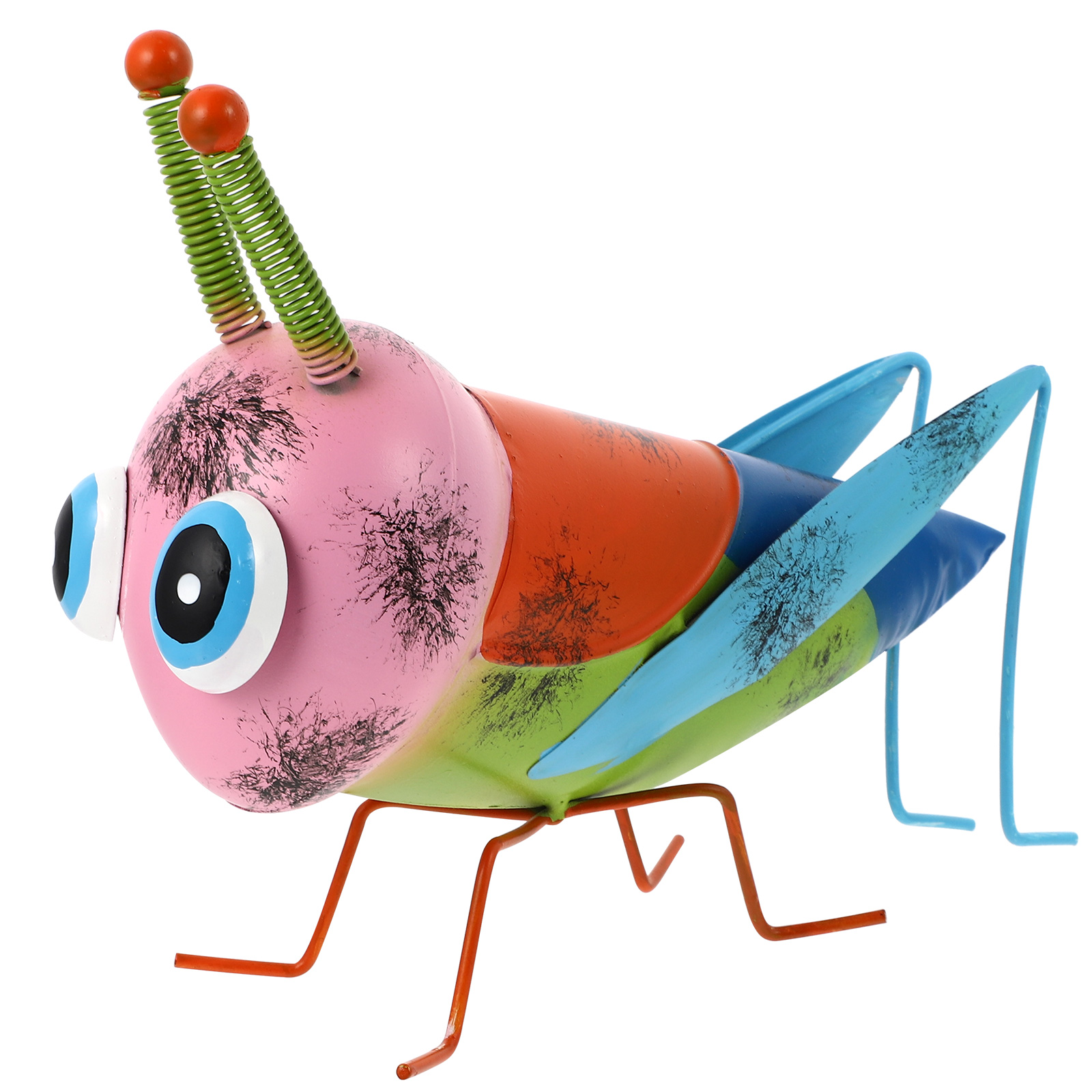 Simulation Grasshopper Locust Device Outdoor Ornaments Toy Pink ...