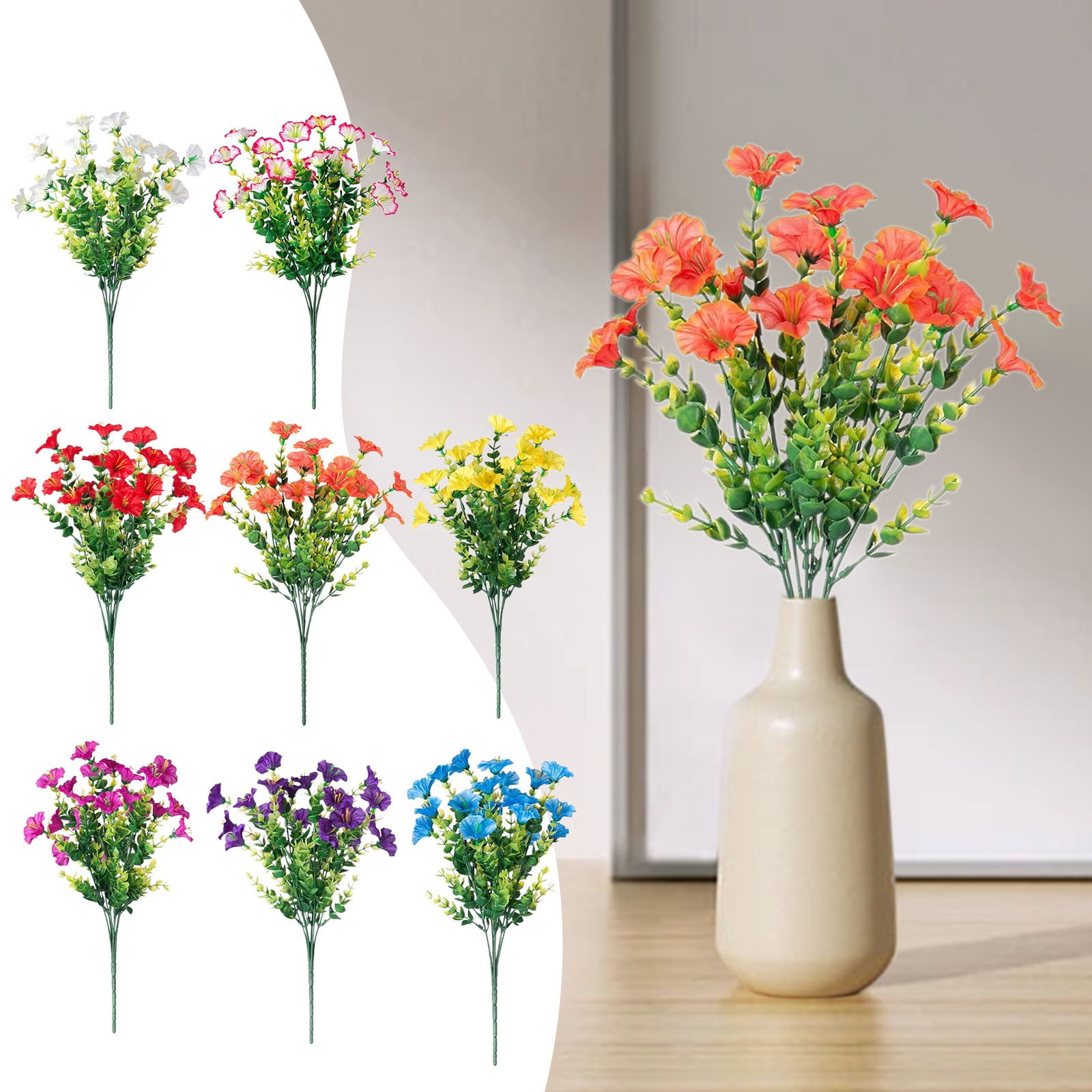 Simulation Green Outdoor Flower Arrangement, Photo Prop Decor ...