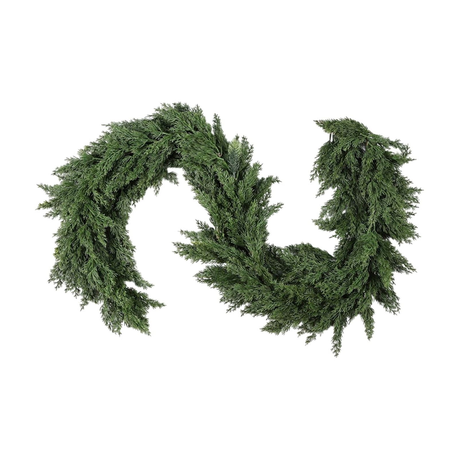 Simulation Hand Feeling Soft Rubber Pines Needle Rattan Christmas ...