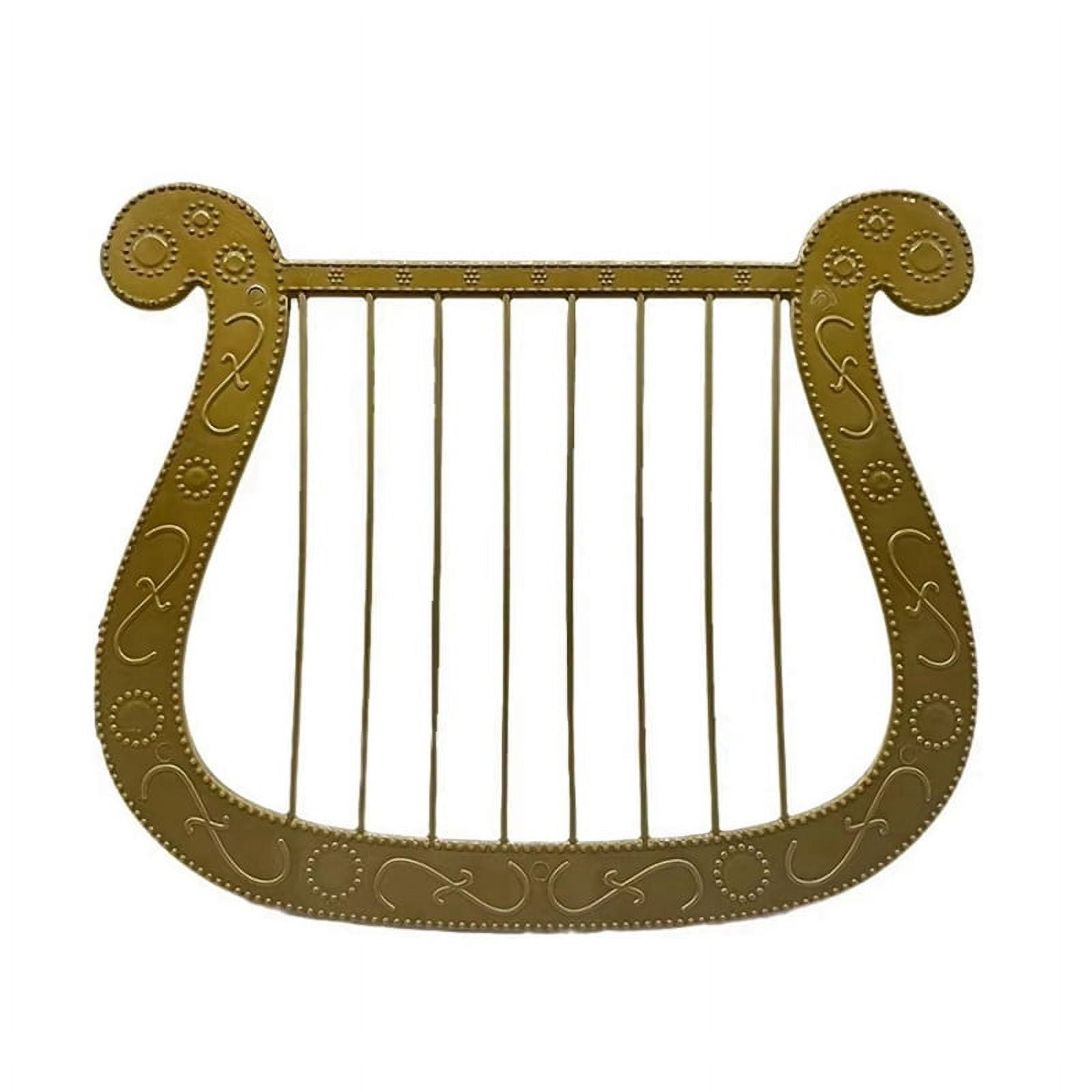 Simulation Harp Plastic Model Halloween Costume Angel Theme Dress Up ...