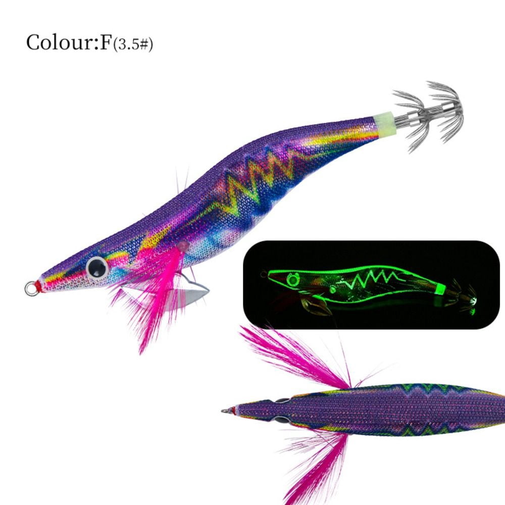 Simulation Lifelike Jigs Lead sinker Fishing tackle 10g/15g/19g Squid ...