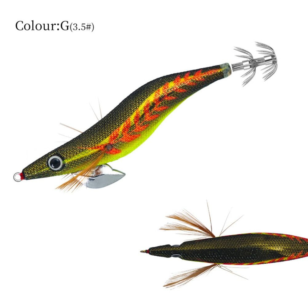 Simulation Lifelike Jigs Lead sinker Fishing tackle 10g/15g/19g Squid ...
