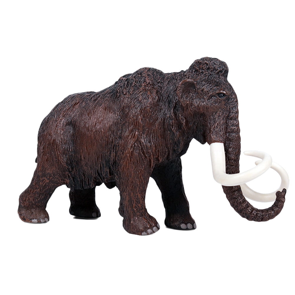 Simulation Mammoth Model Static Animal Model Elephant Toy Decor for ...
