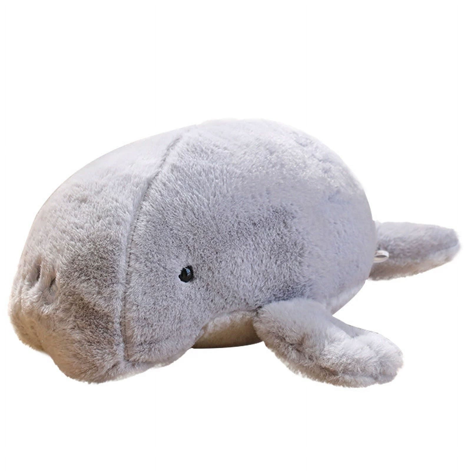 Simulation Manatee Plush Toy - Sea Animals Puffers Stuffed Toys Soft ...