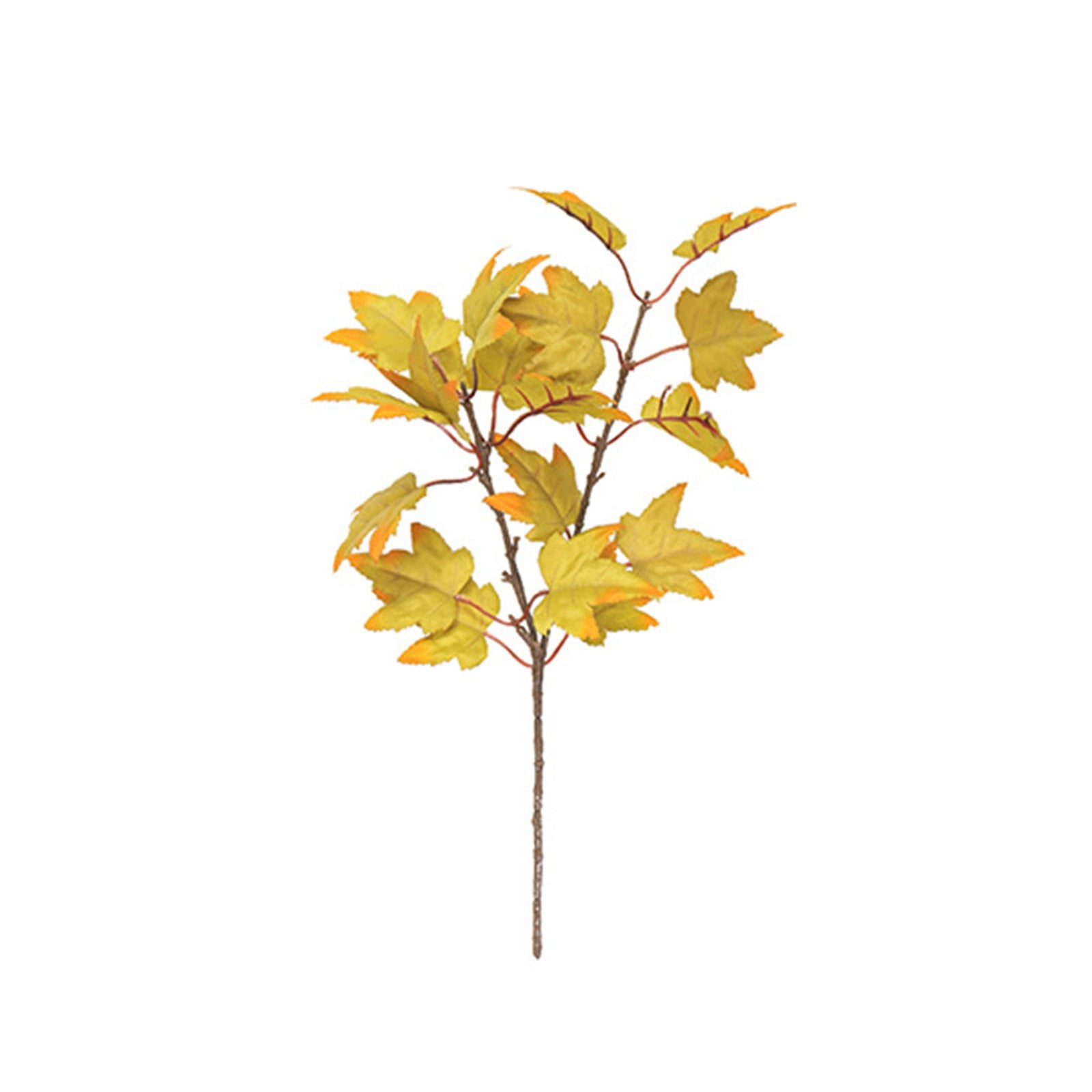 Simulation Maple Leaf Single Artificial Maple Leaf Flower Arrangement ...
