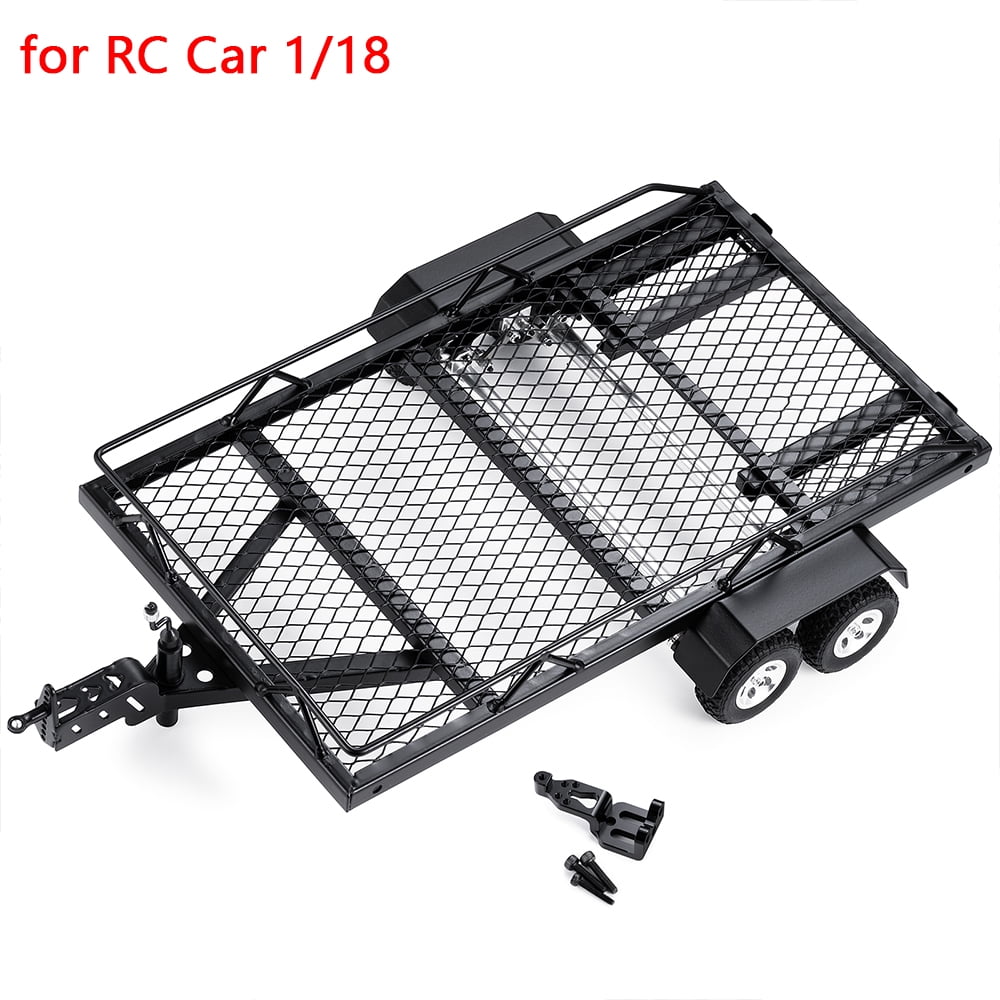 Simulation Metal Trailer Hopper Frame with Wheels for Axial SCX24 1/24 ...