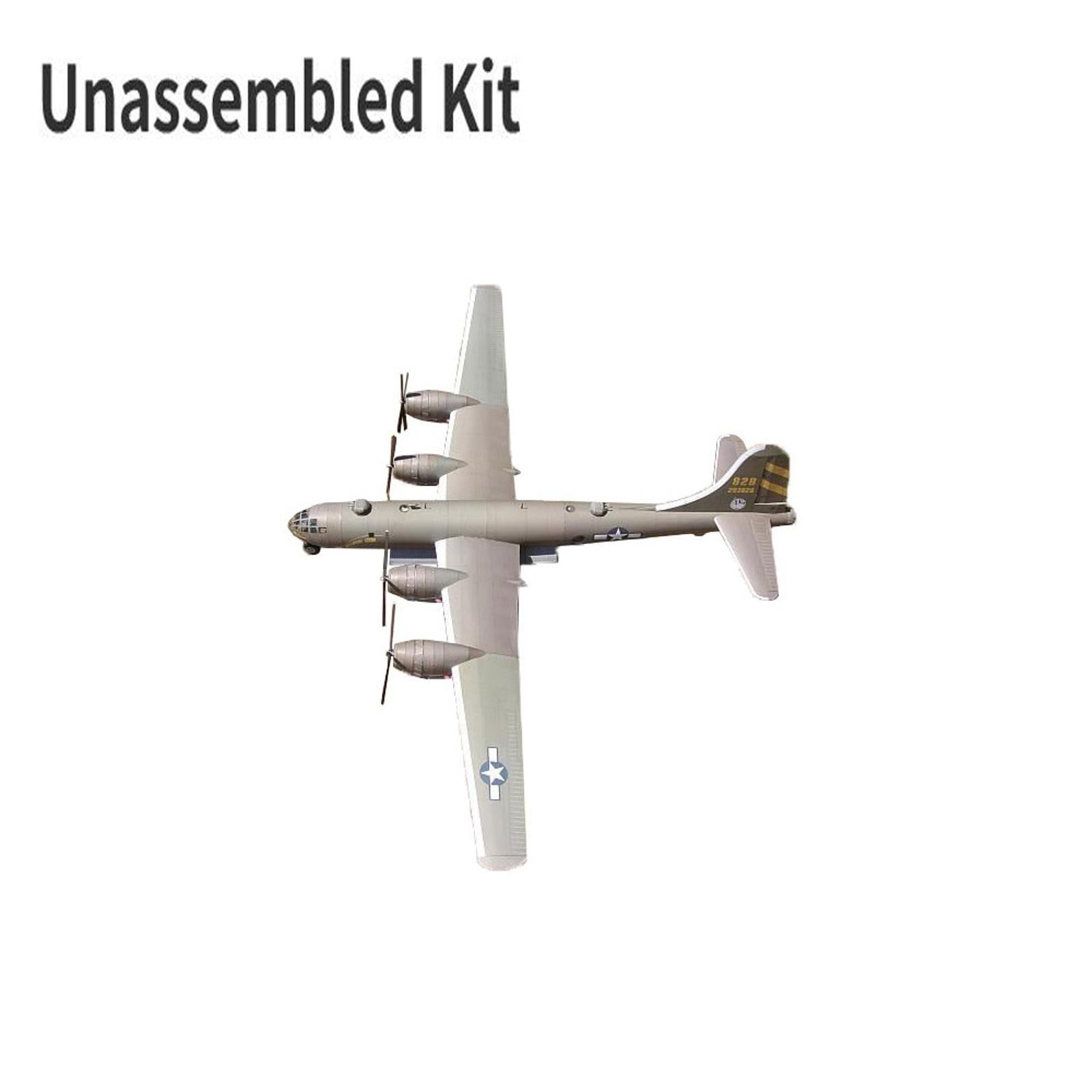 Simulation Military DIY Paper Model 1/47 Scale B-29 Super Fortress ...