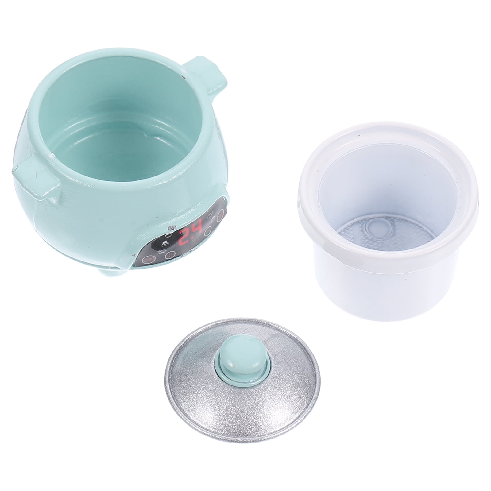 Simulation Mini Cookware Rice Cooker Doll House Rice Cooker Mini House ...