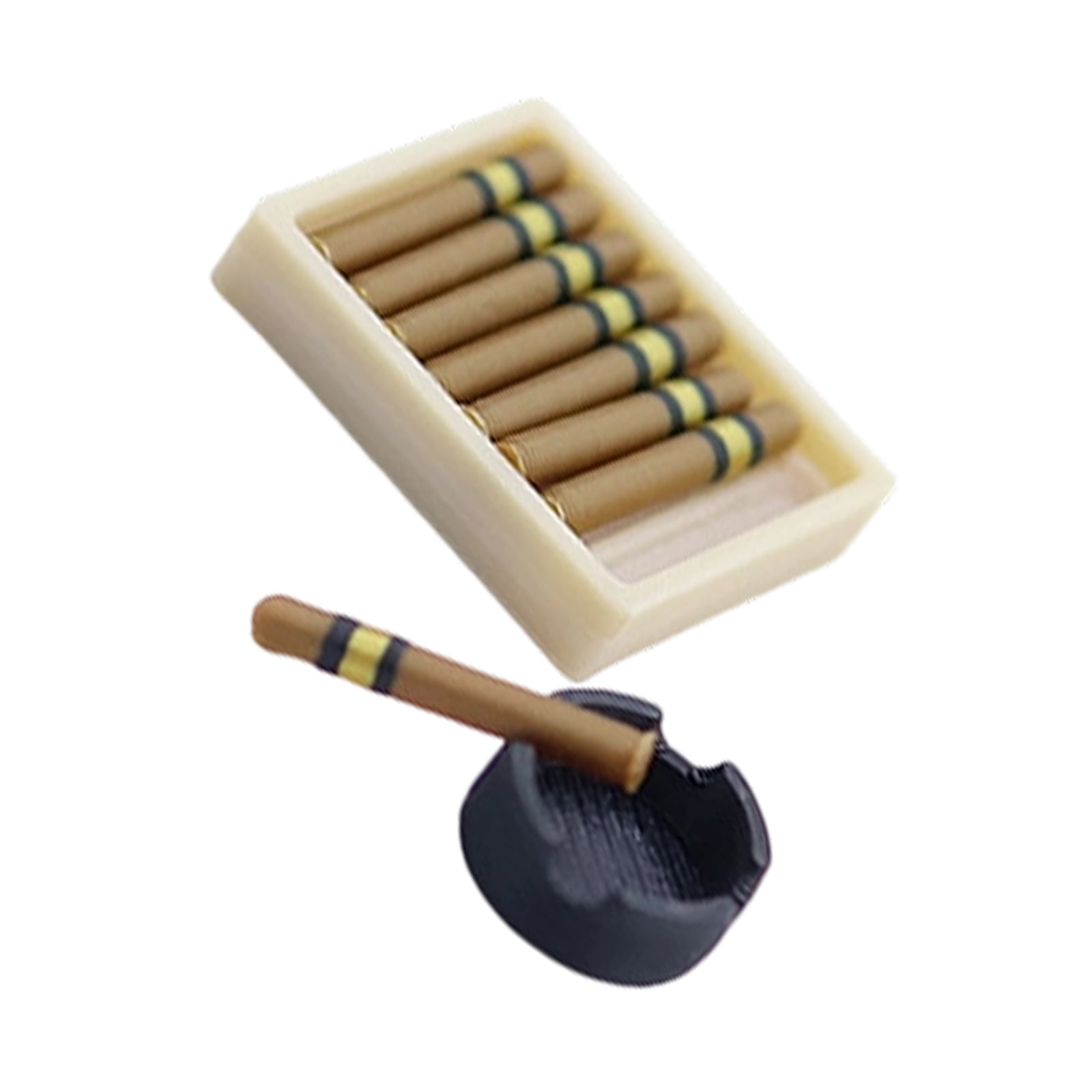 Simulation Miniature Ashtray Set Doll House Furniture with Detail ...