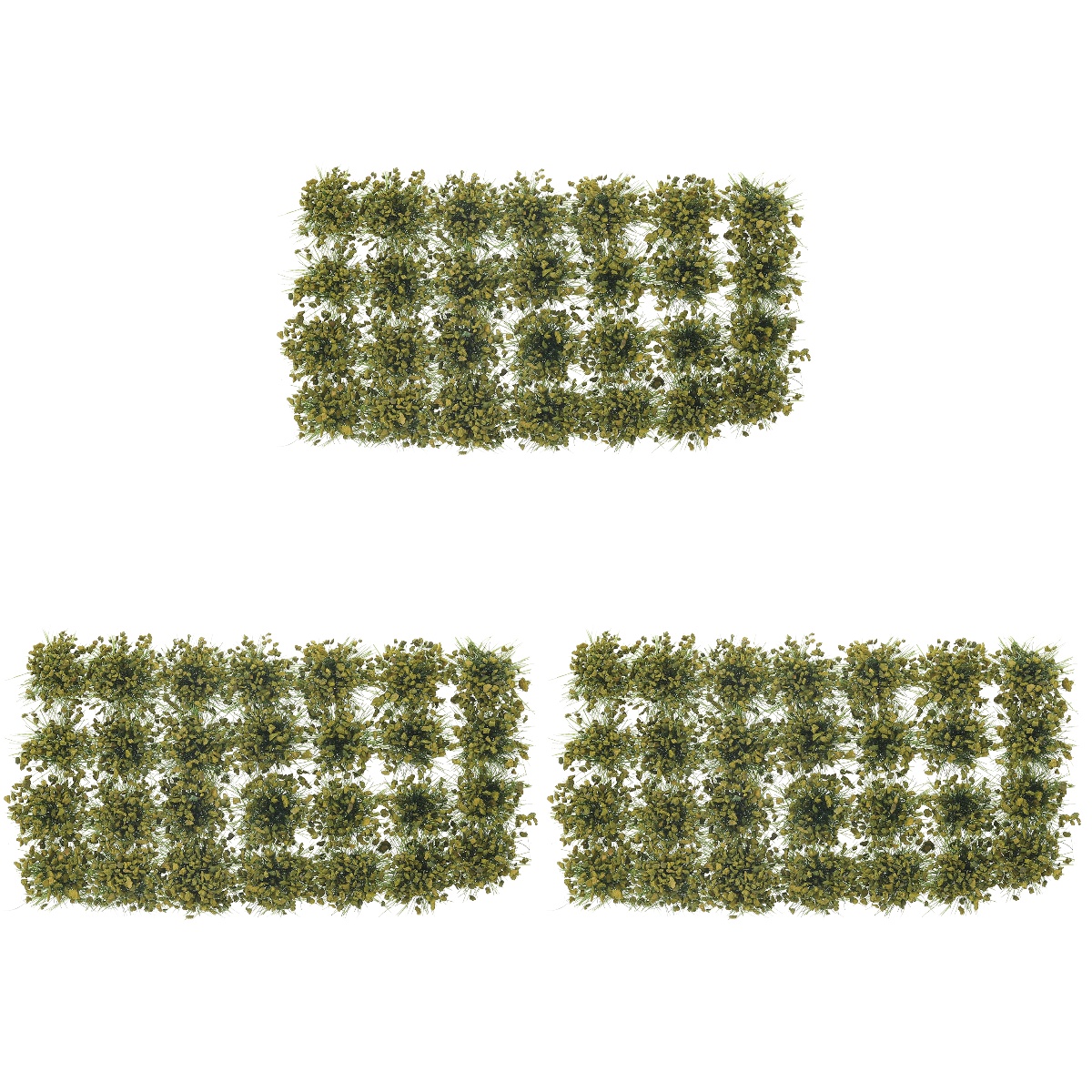 Simulation Model 3 Box Realistic Garden Decoration Mini Shrub Models ...