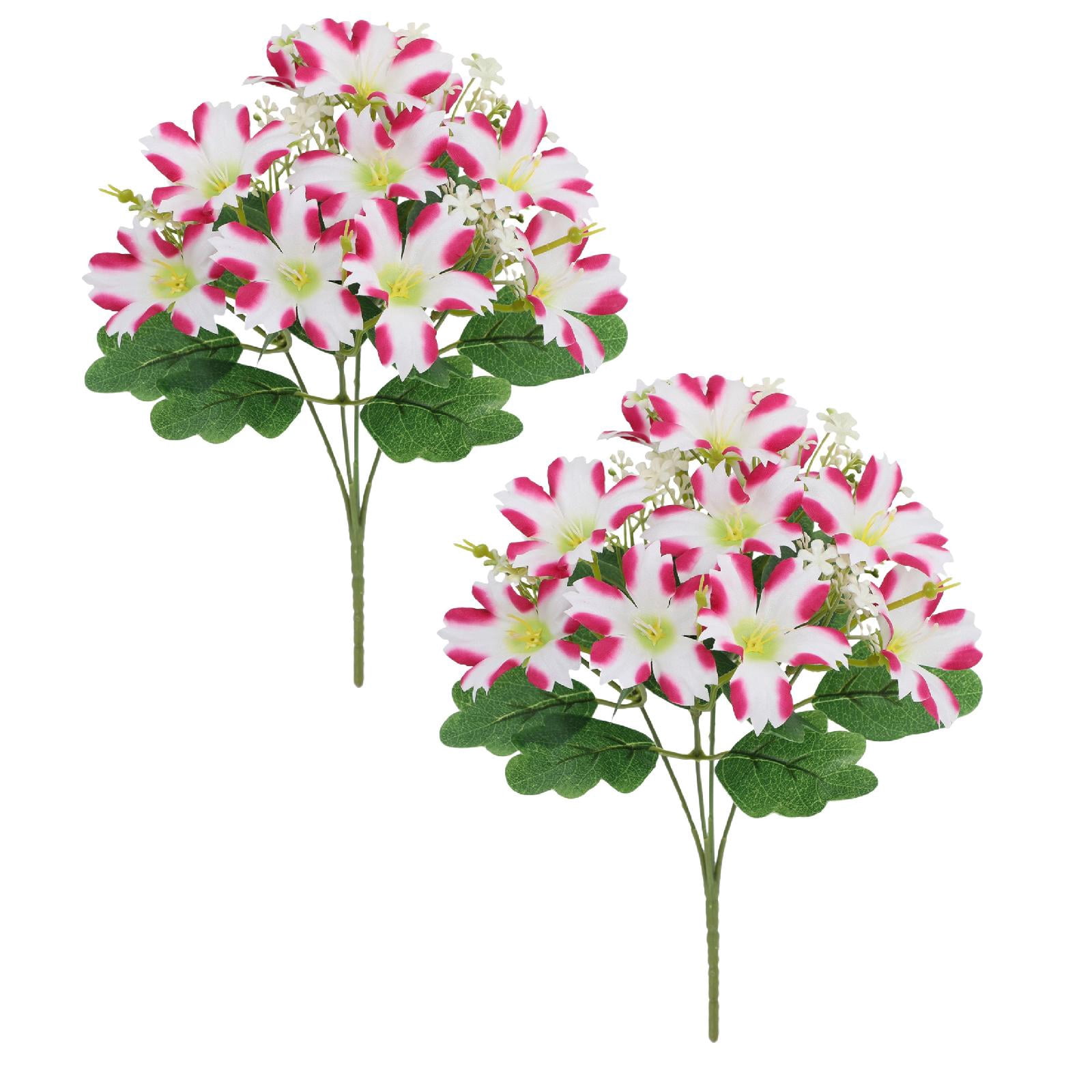 Simulation Morning Glory Bouquet, 2 Bundles Artificial Spring Flowers ...