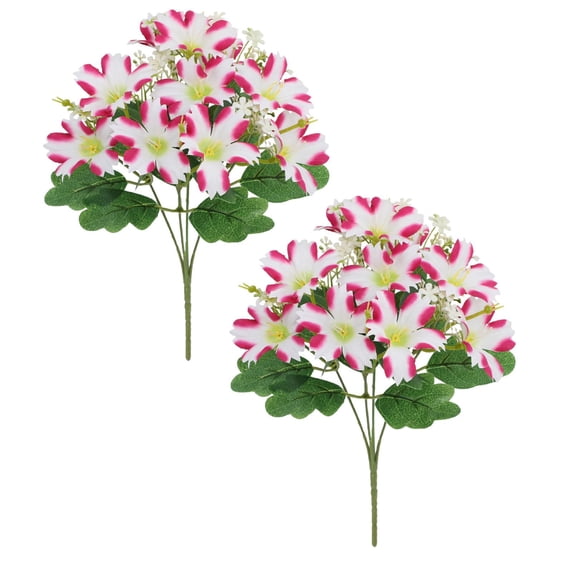 Simulation Morning Glory Bouquet, 2 Bundles Artificial Spring Flowers ...