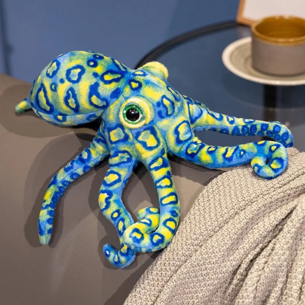Simulation Octopus Plush Pillow Anime Toys Cartoon Animal Octopuses ...