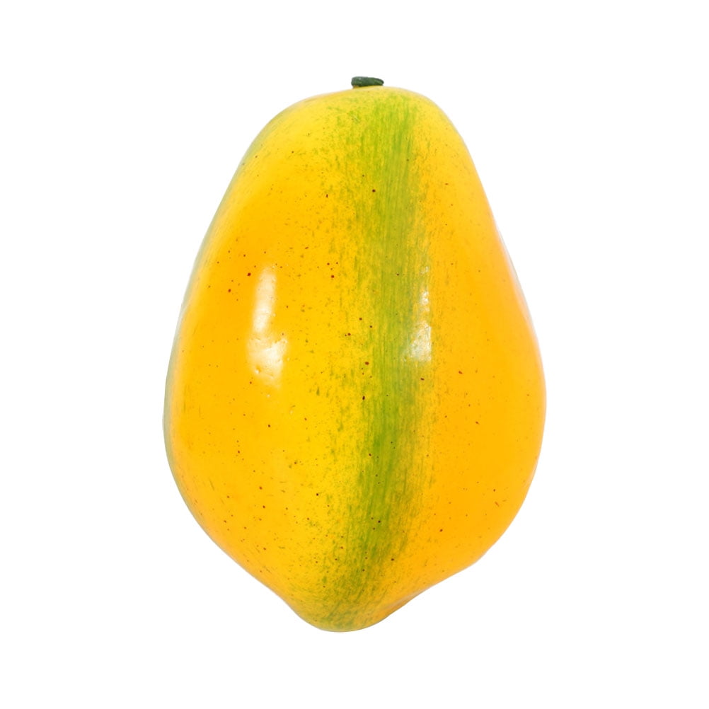 Simulation Papaya Model Fake Fruit Models Decorative Realistic Faux ...