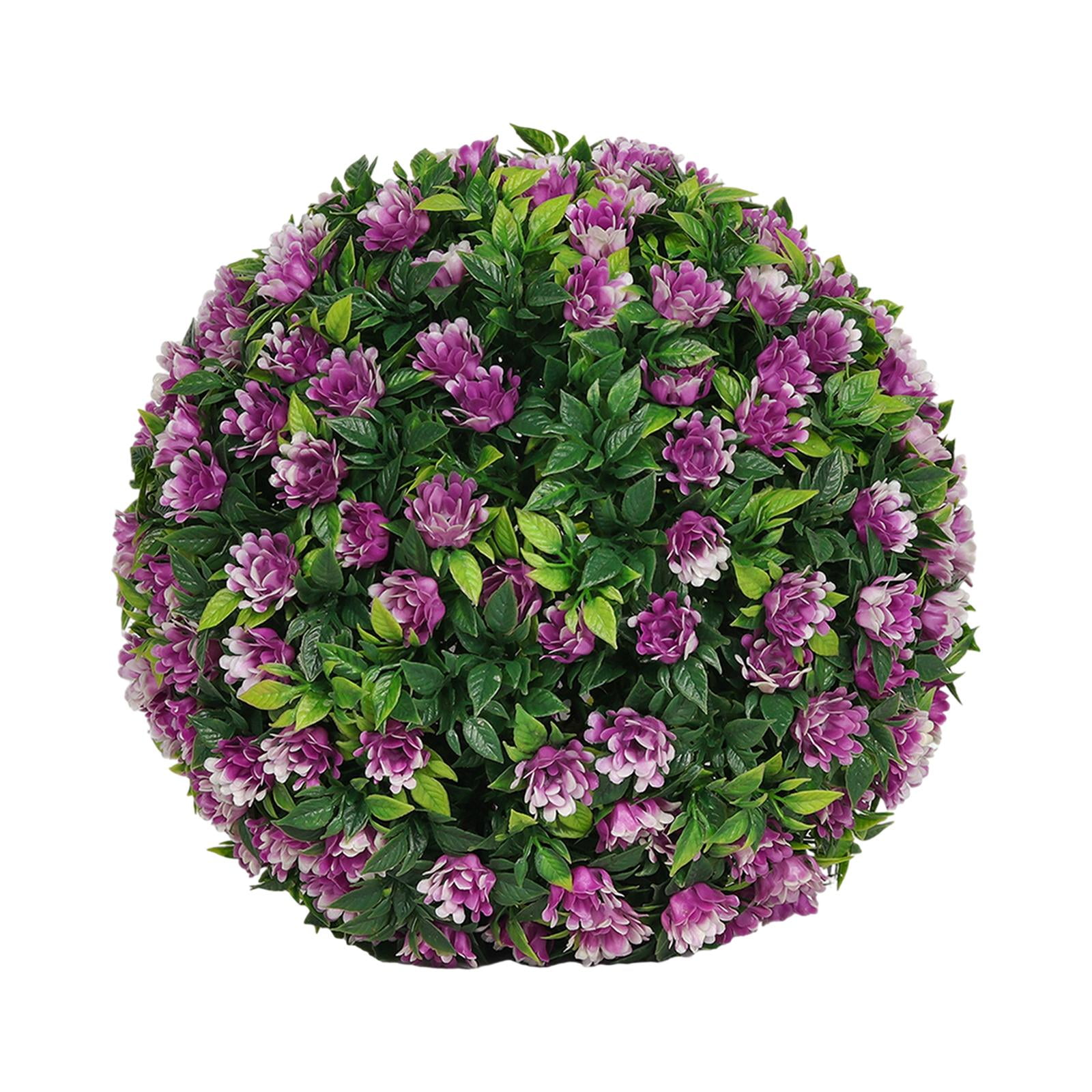 Simulation Plant Flower Hanging Topiary Ball 7.8inch for Ceiling Tree ...