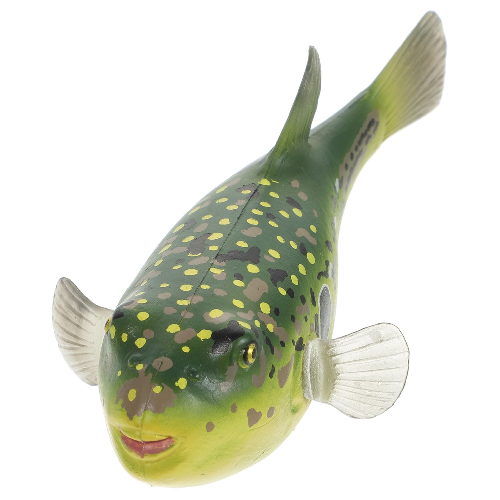 Simulation puffer fish model Artificial Puffer Fish Sea Animal Figure ...