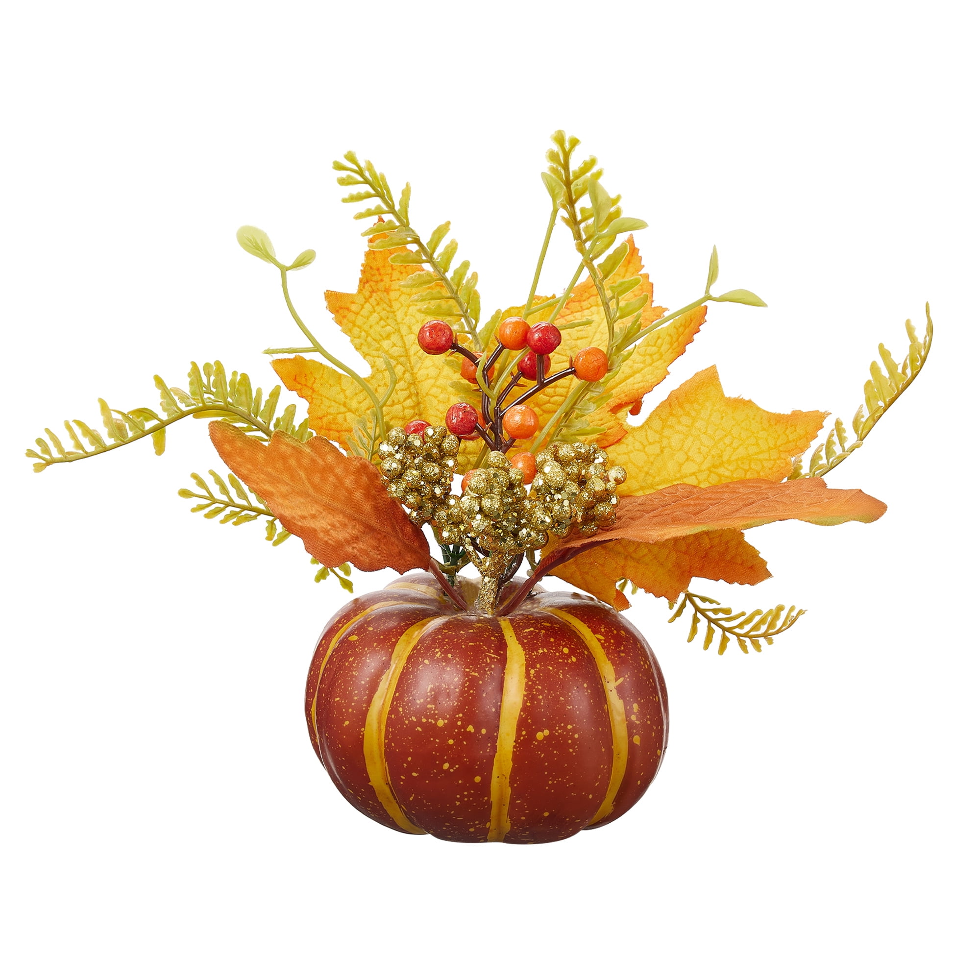 Simulation Pumpkin Ornaments Dining Table Centerpieces Halloween ...