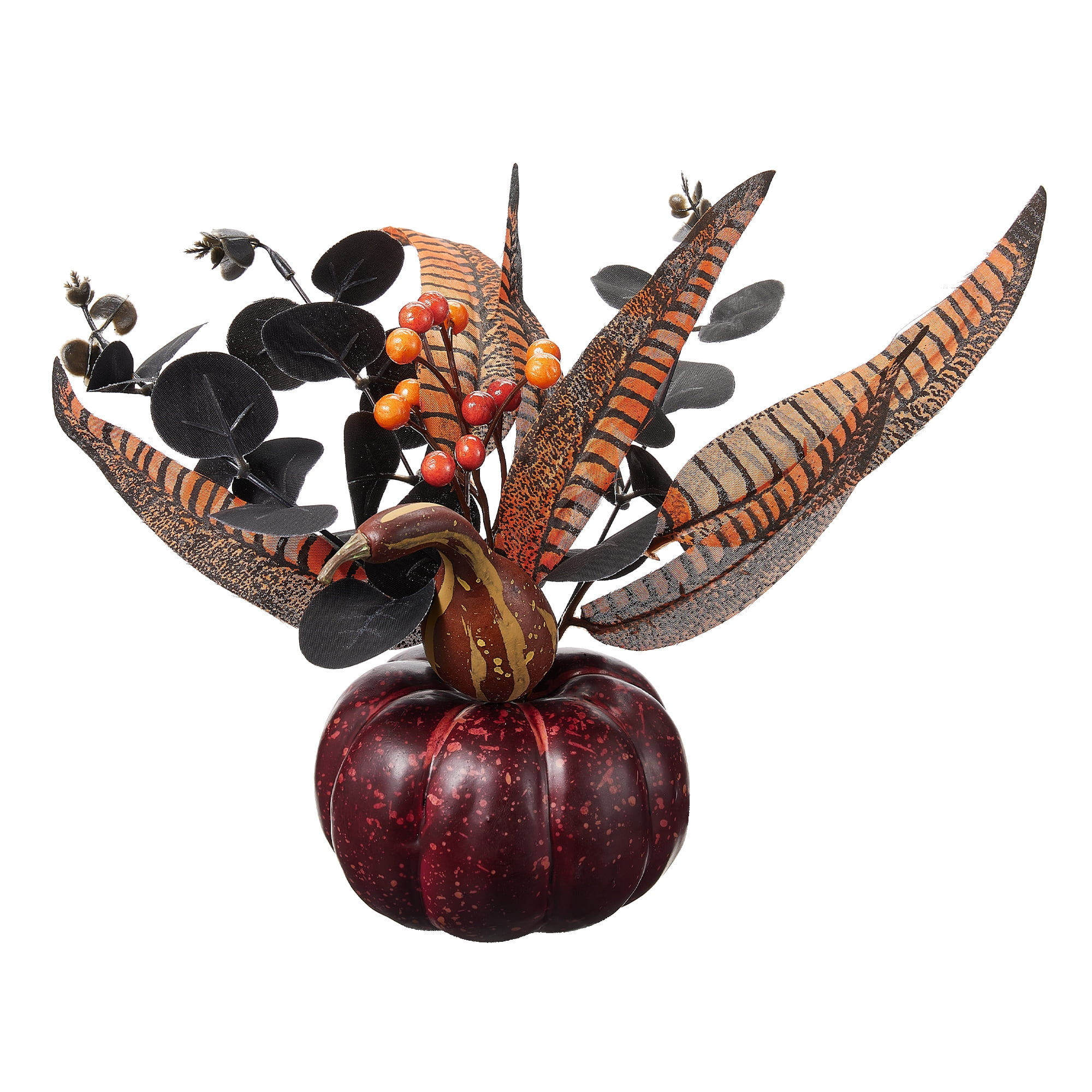 Simulation Pumpkin Ornaments Dining Table Centerpieces Halloween ...
