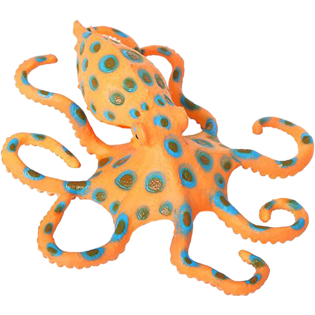 Simulation Realistic Octopus Model Octopus Figurine Lifelike Simulated ...