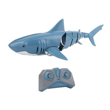JJRC RC Shark Toy Remote Control Shark Boat for Pool Lake 1:18 ...