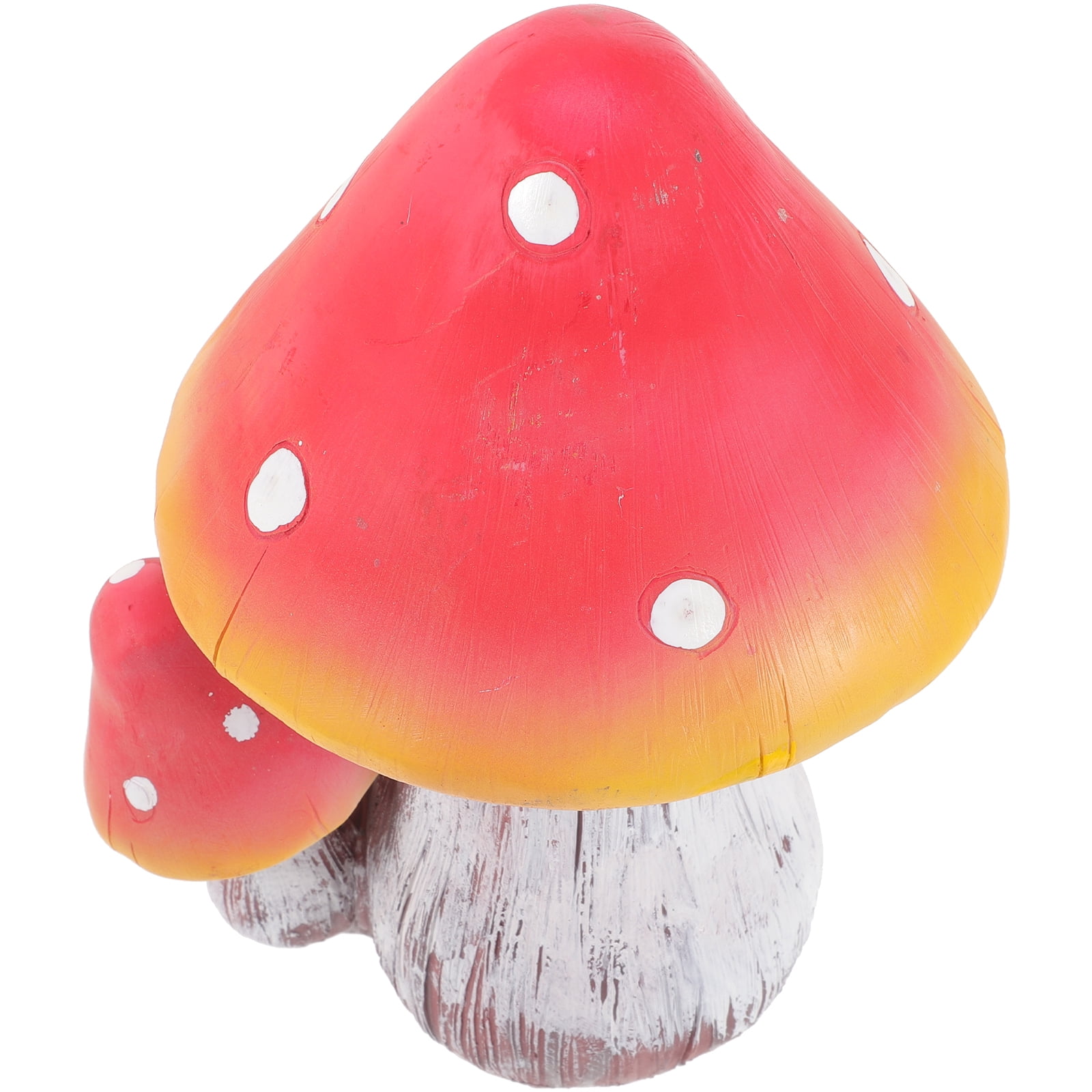 Simulation Resin Mushroom Sculpture Decor Realistic Mushroom Decor ...