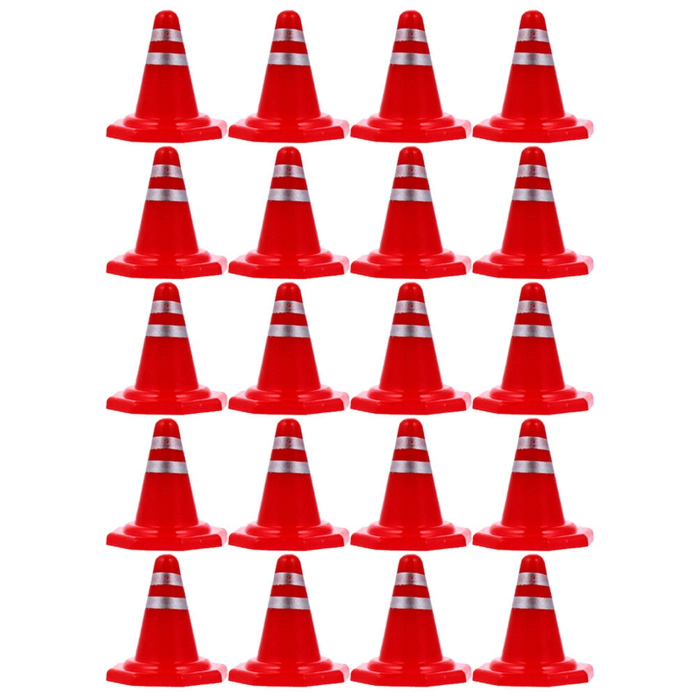 Simulation Road Cones Sandbox Barricades Parking Signs Roadblock ...