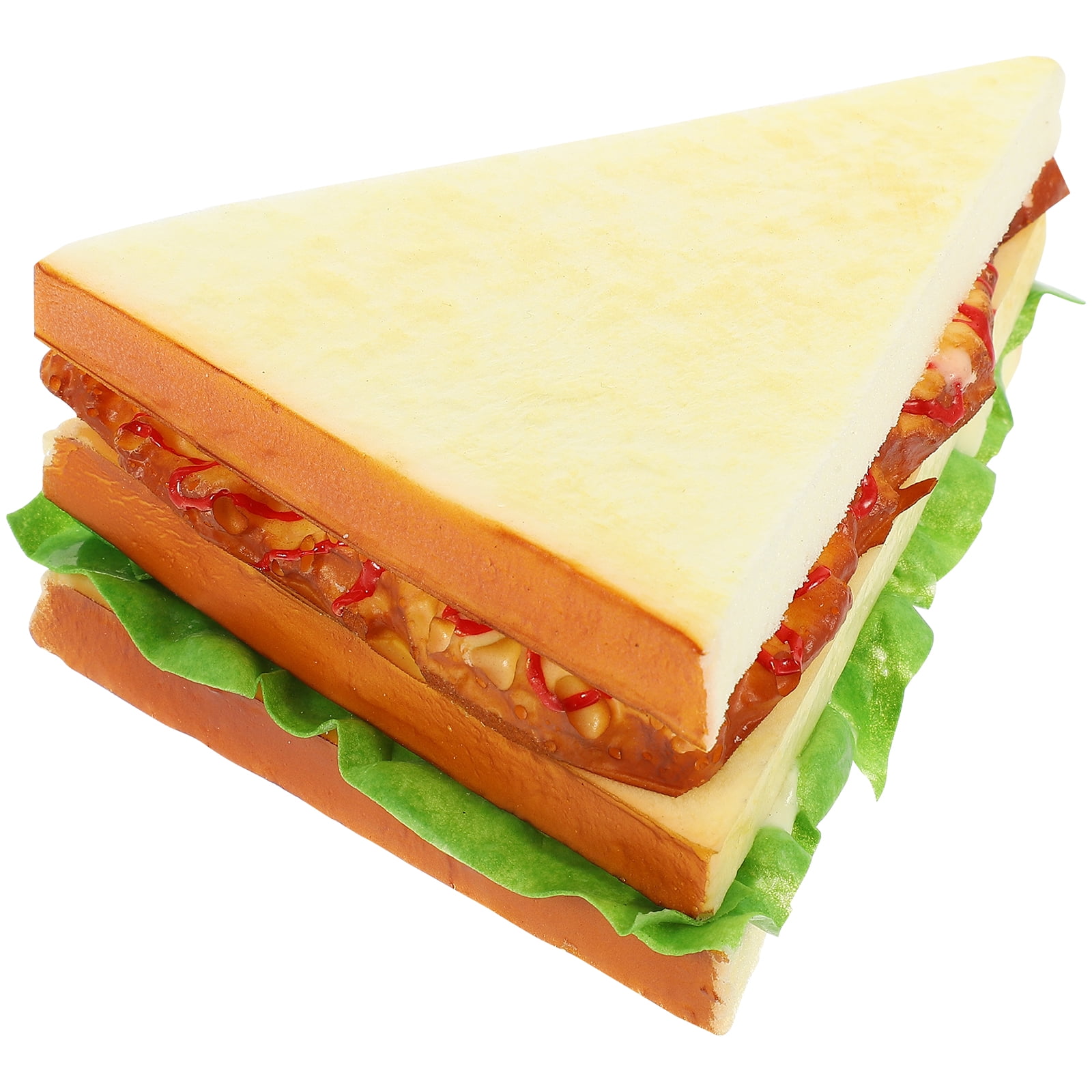 Simulation Sandwich Models Loaf Bread Fake Food Booster Seat Dining ...