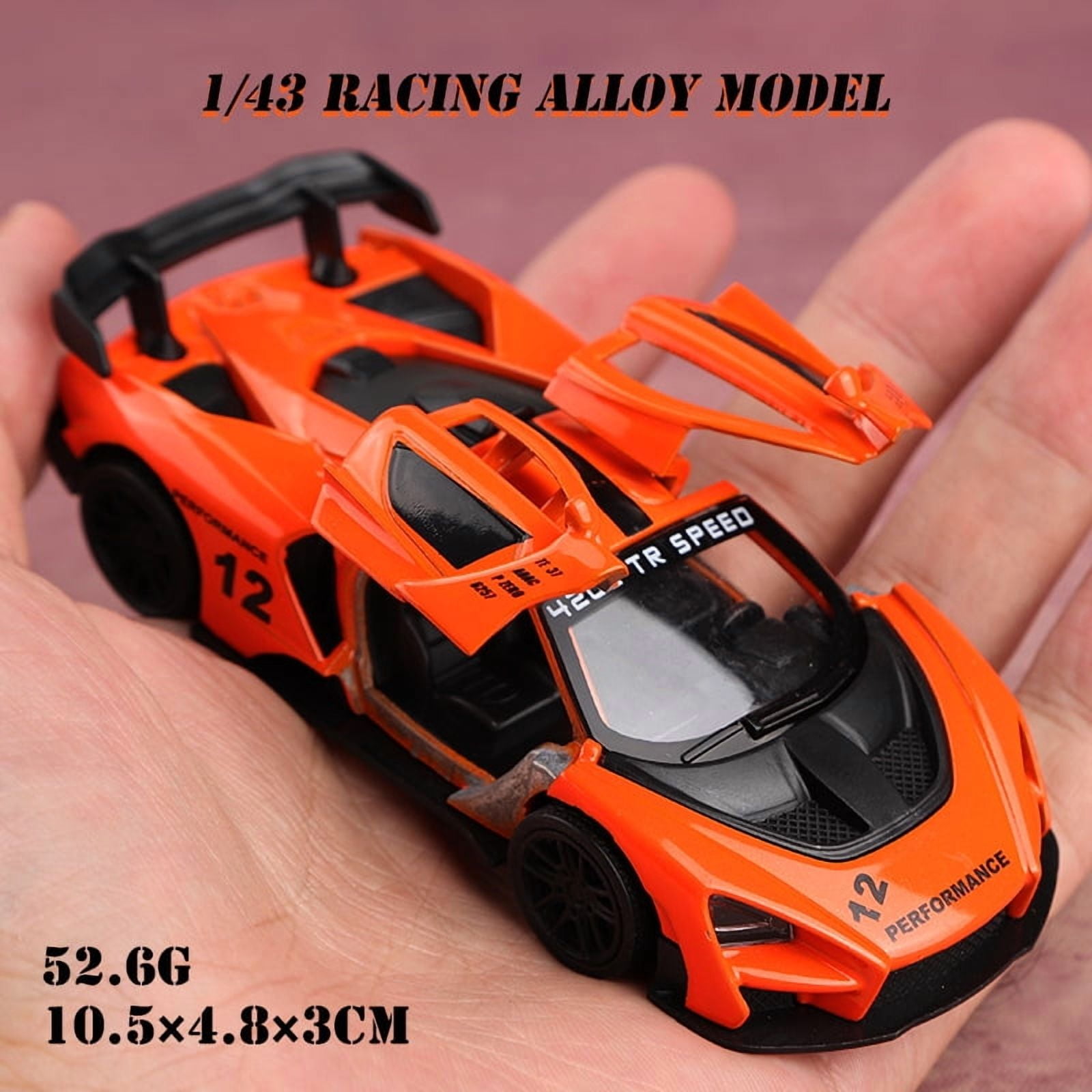 Simulation Senna Alloy Pull Back Car Toy Race Car Model Inertia ...