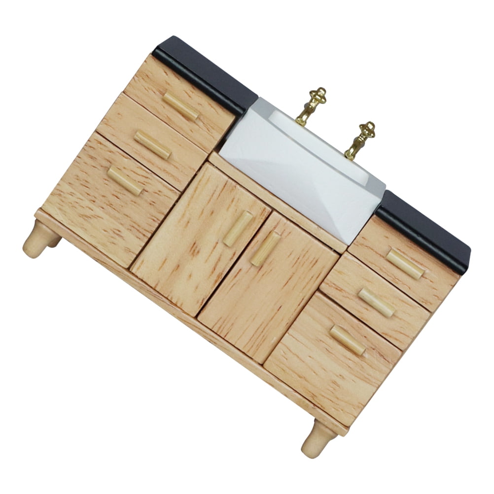 Simulation Sink Ornament Models Miniature Toy Dollhouse Decoration ...