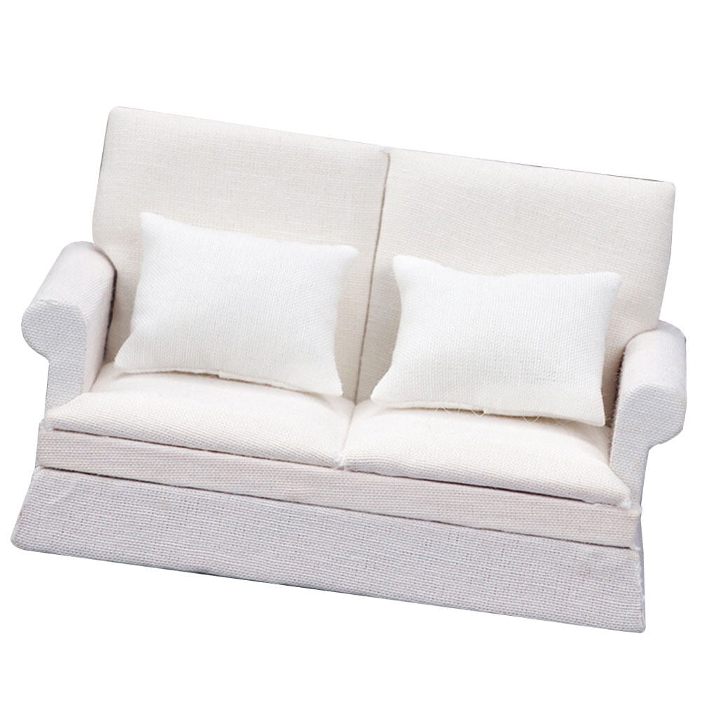Simulation Sofa Sofa Models 1/12 Scale Accessories Decor for Living ...