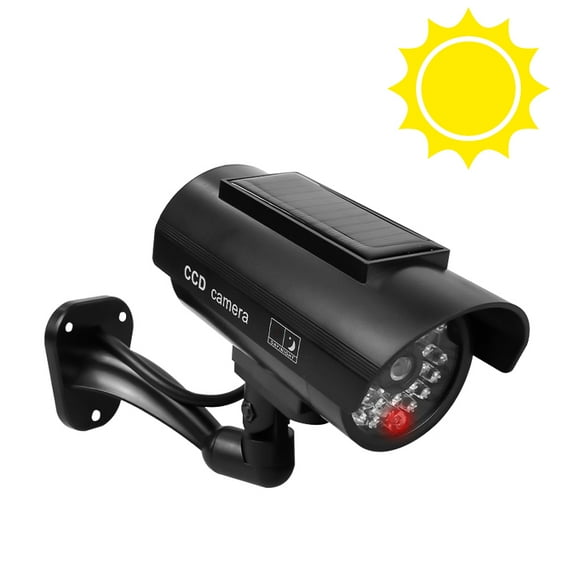 Simulation Solar Camera Fake Camera Outdoor CCTV Surveillance ...