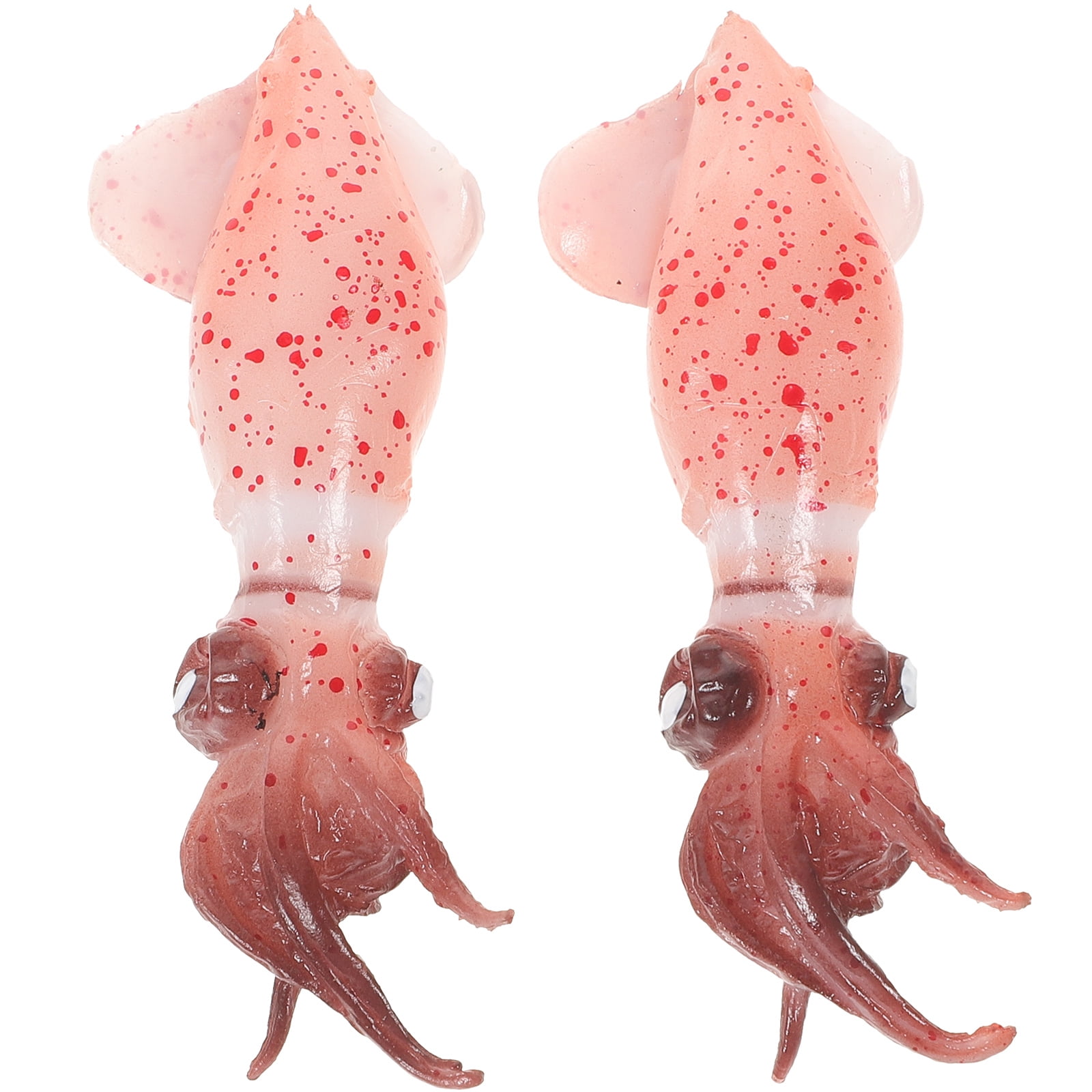 2Pcs Realistic Artificial Calamary Food Model for Home Kitchen Display ...
