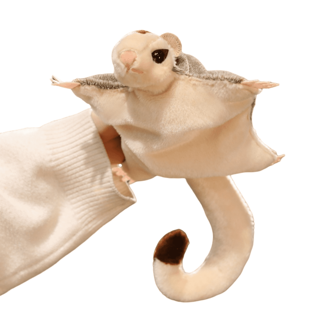 Simulation Sugar Glider 13 Inch Stuffed Animal-Child's Ultra Soft ...