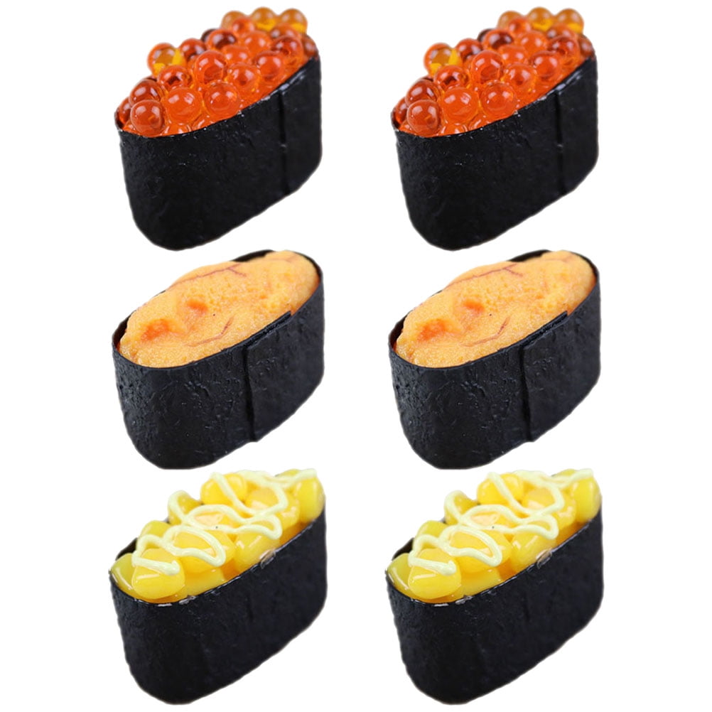 ifundom Sushi Display Photography Props Photographers Supermarket 6Pcs ...