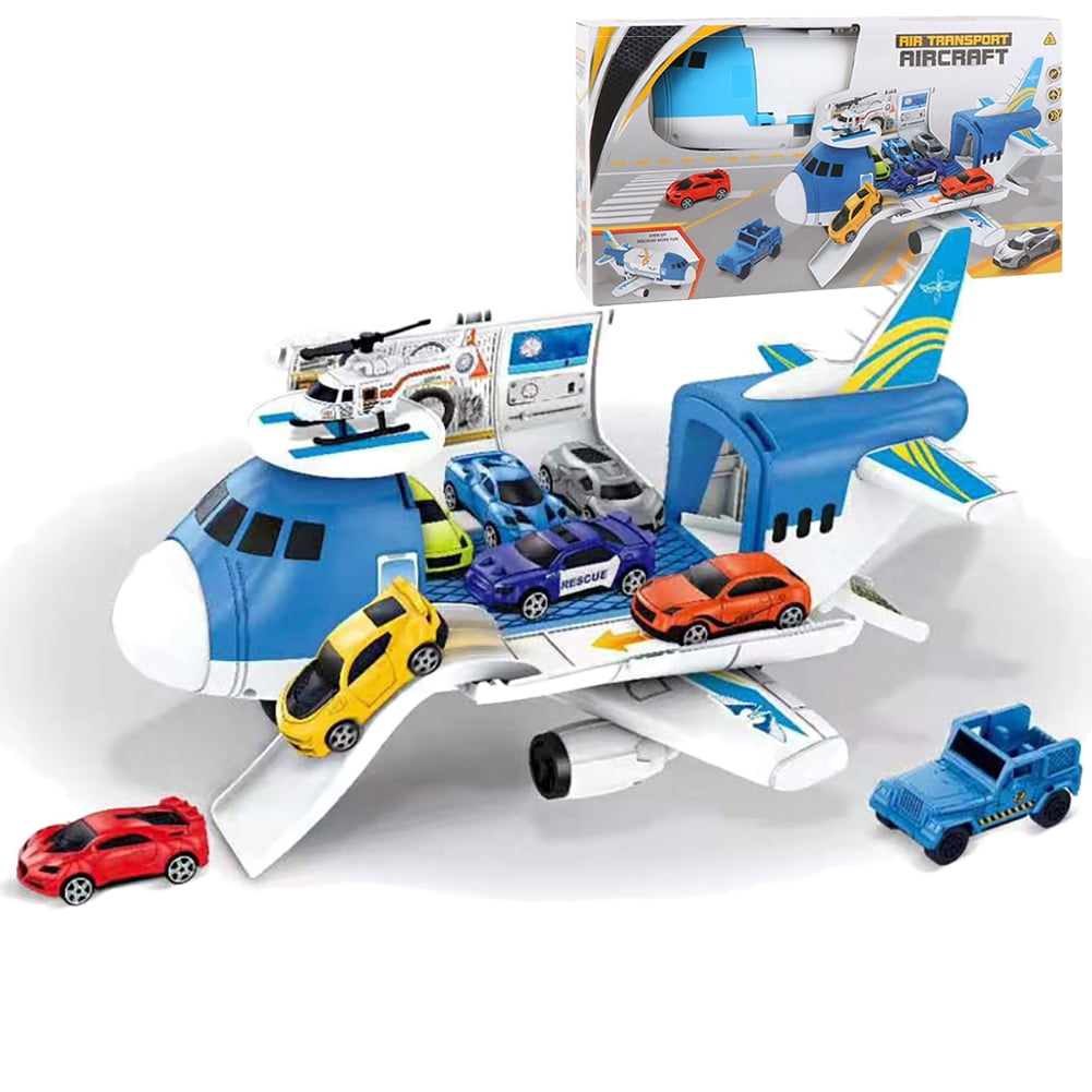 Simulation Transport Aircraft Storage Cabin Plane for Kids Parent-child ...