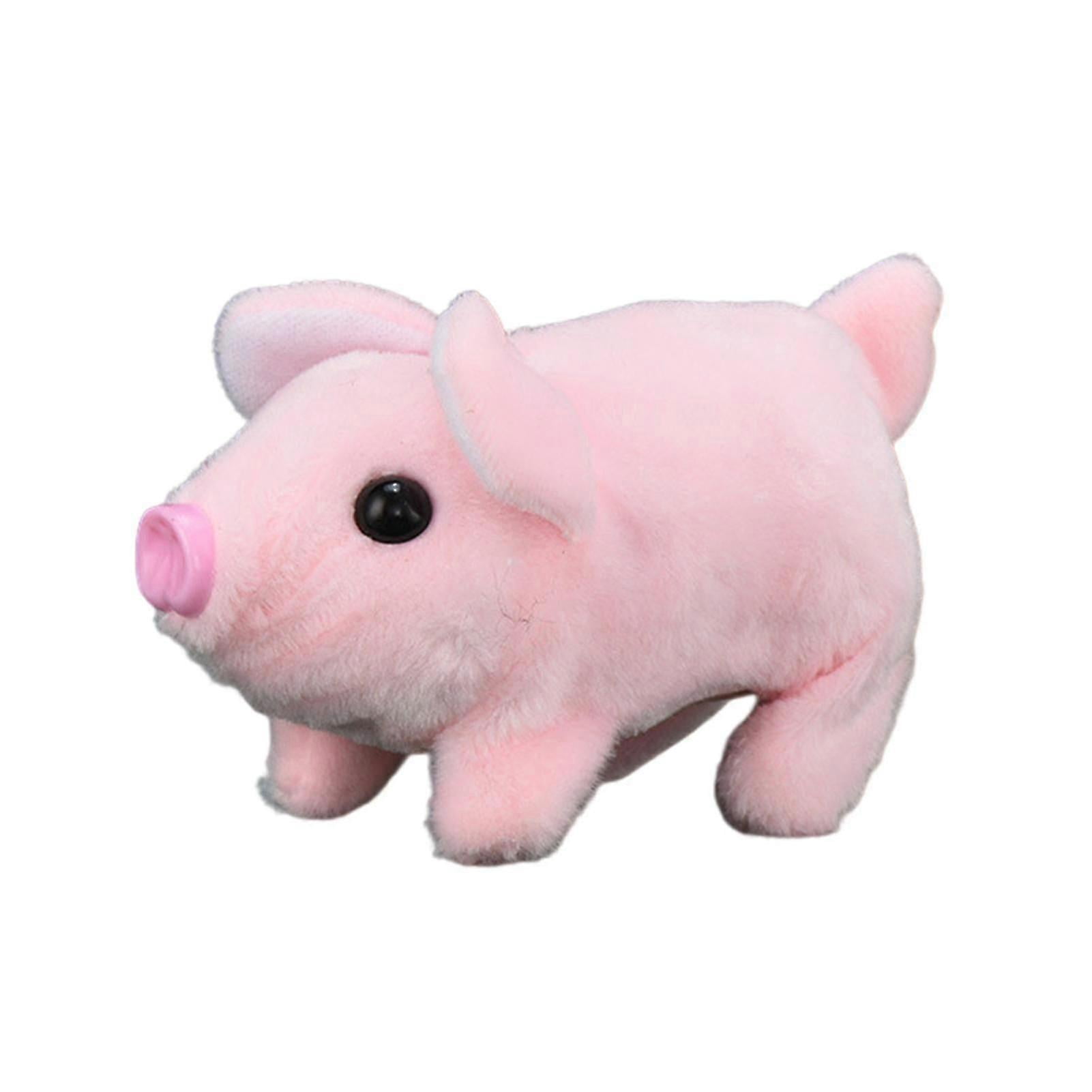 Simulation Walking Piggy Electronic Pet Plush Toy for Baby Interactive ...