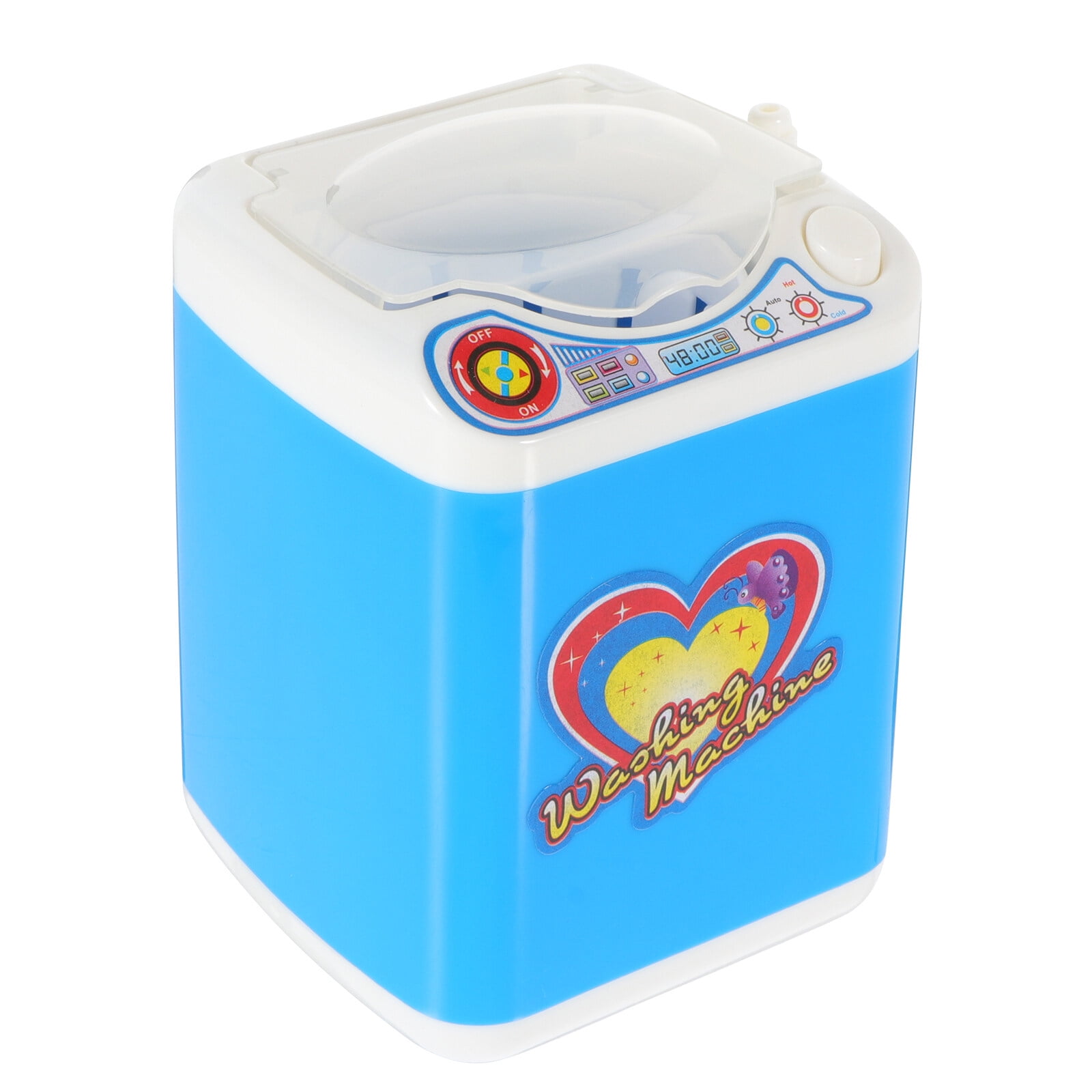 Simulation Washing Machine Early Education Toy Mini Laundry Draining ...