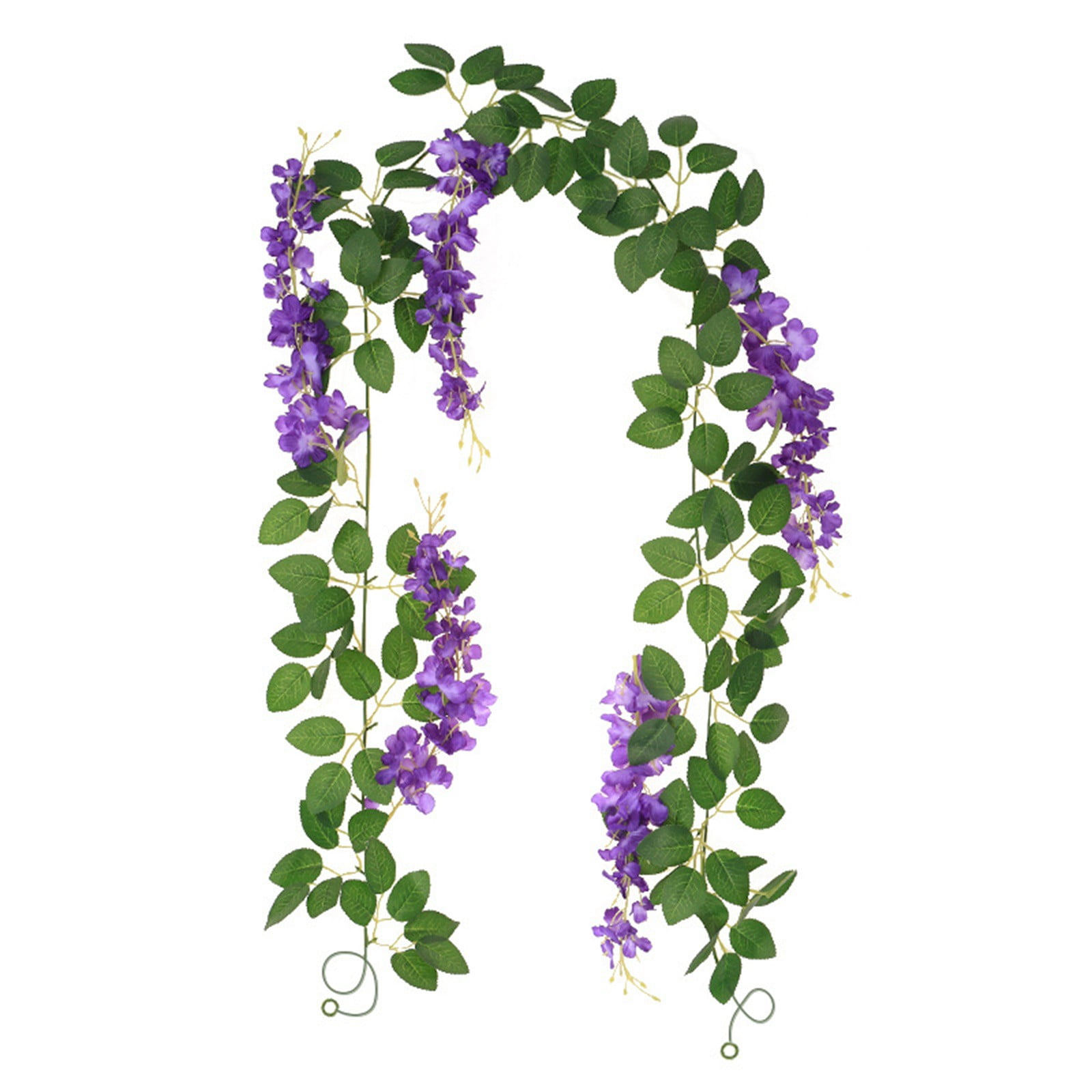 Simulation Wisteria Flower Fake Flower Rattan Ceiling Flower String ...