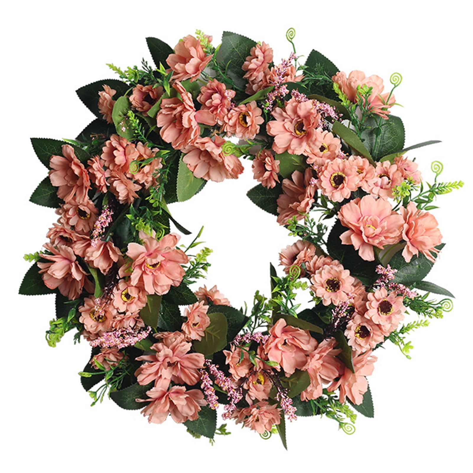 Simulation Wreath Nice Textures Bright Colors Rattan Handmade Wreath ...