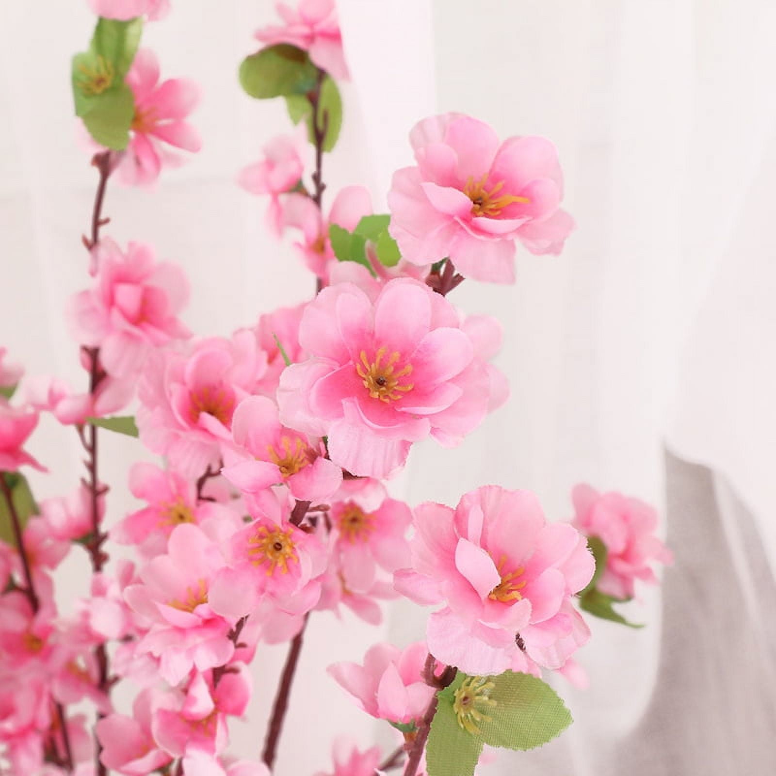 Simulation of Peach Blossom Branch Fake Peach Blossom Tree Plum Blossom ...