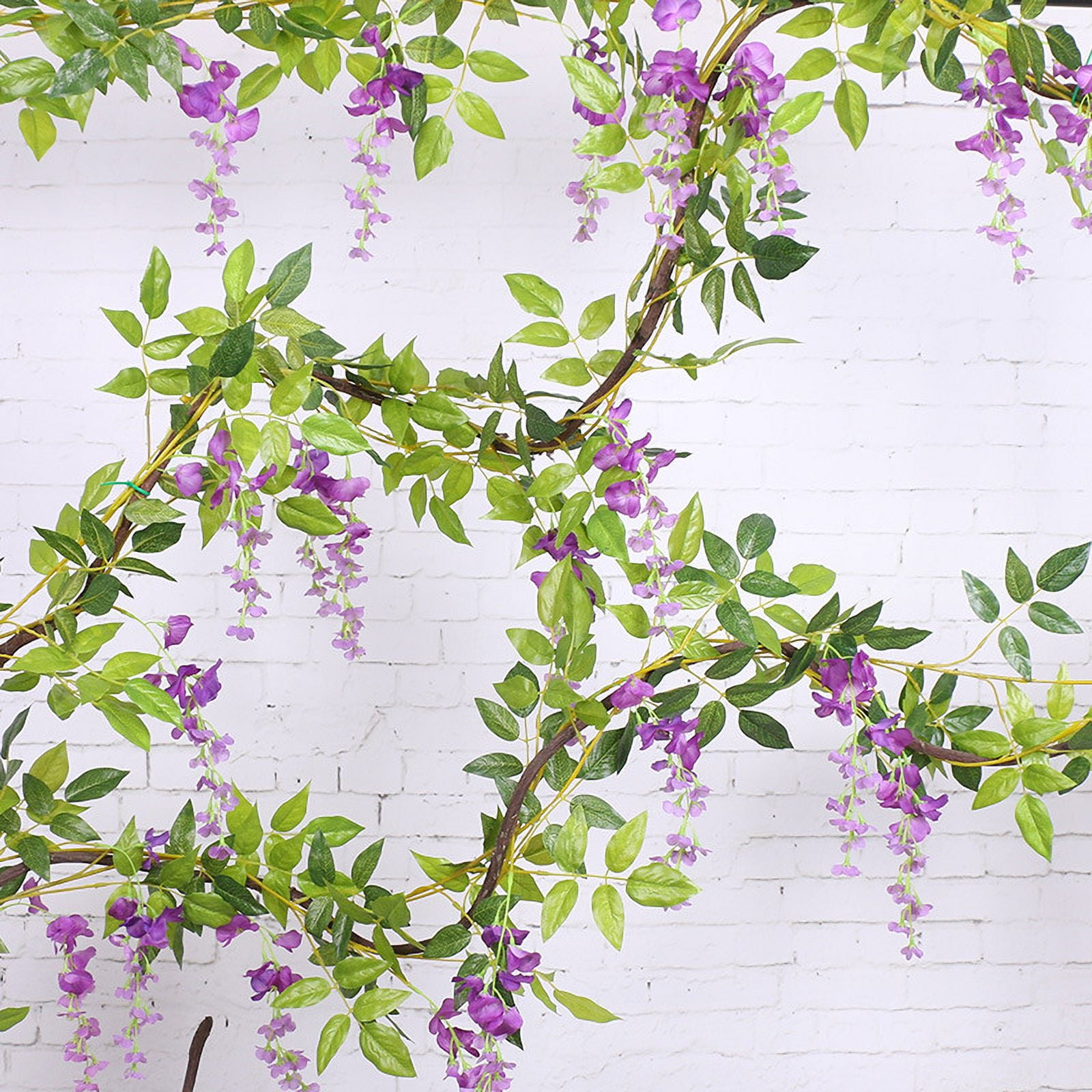 Simulation wisteria flower false flower rattan decorative flower ...