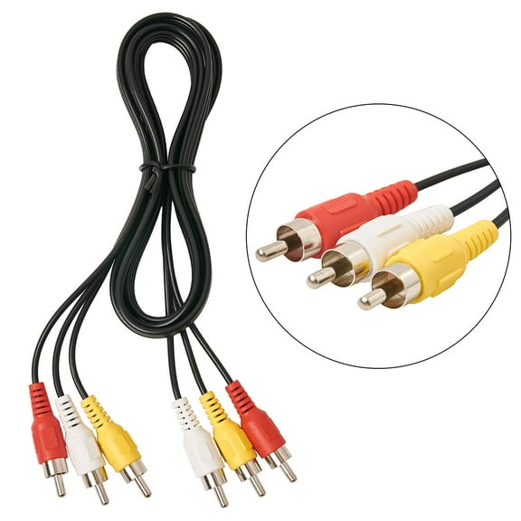12Ft Rca Male To Female Audio Video Composite Cable Extension Cord Dvd ...